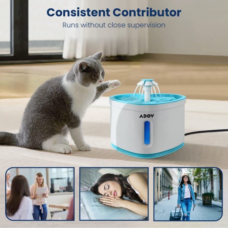 2.4L Automatic Cat Water Fountain with LED - ADOV